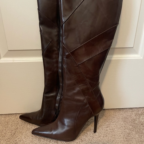 Aldo | Shoes | Aldo Elegant Brown Leather Womens Boots M | Poshmark